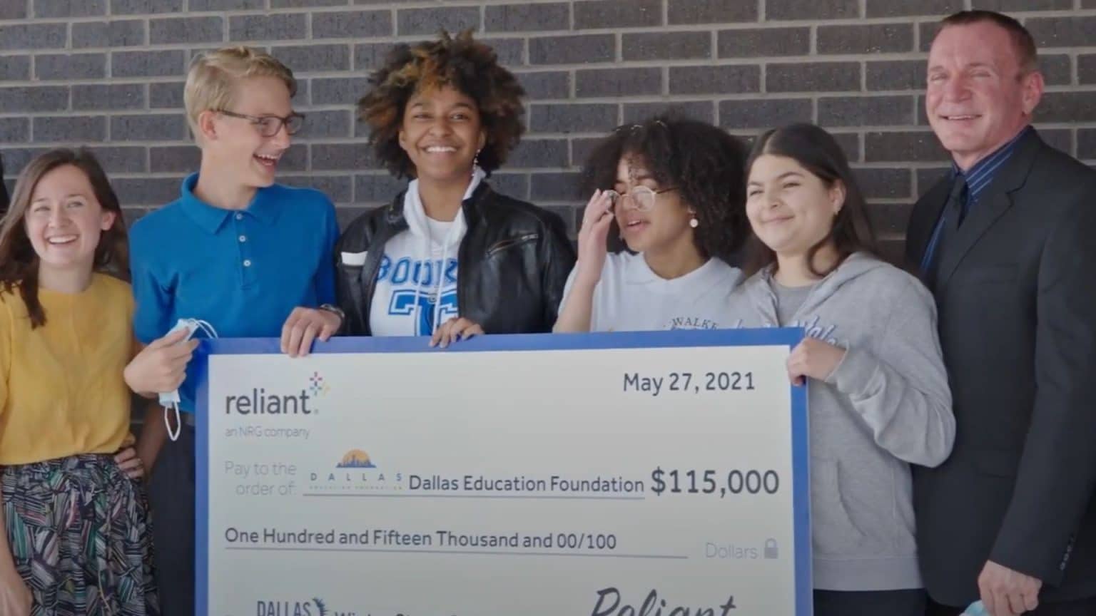 Reliant Donates $115,000 to the Dallas Education Foundation to Replace ...